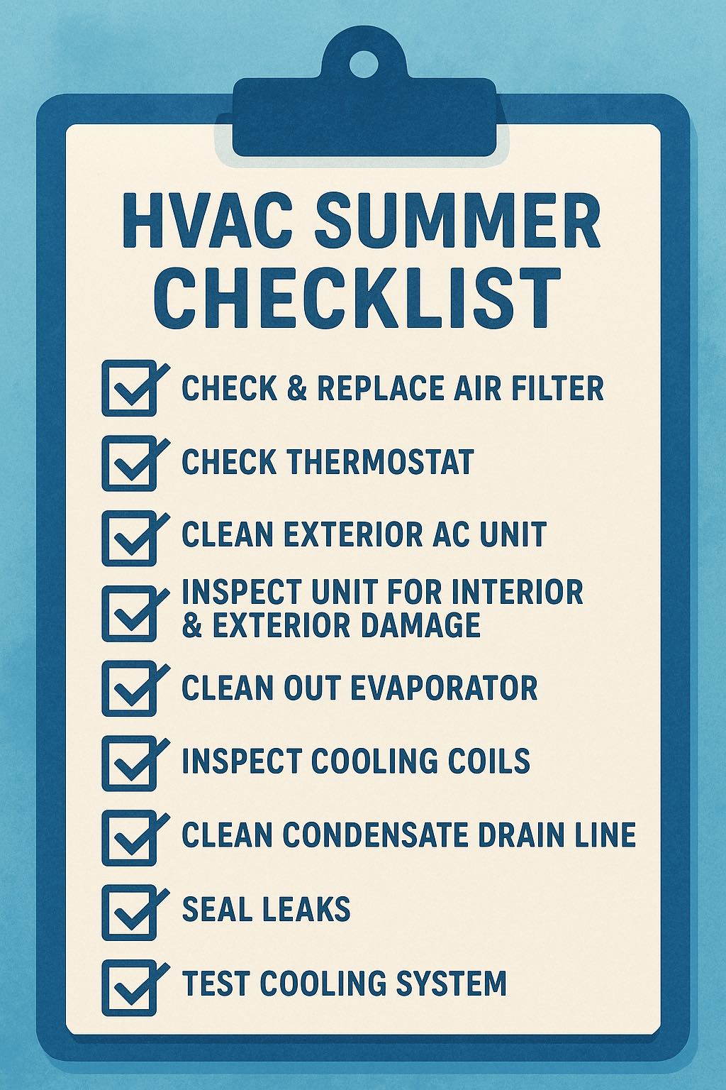 AC Summer Checklist: Beat The Heat & Keep Spaces Cold With Air ...